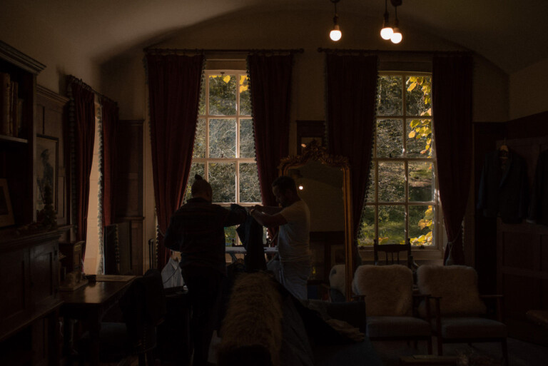 Intimate Dunskey Estate Wedding of Katie and Dominic - Radoslaw Rachwal ...